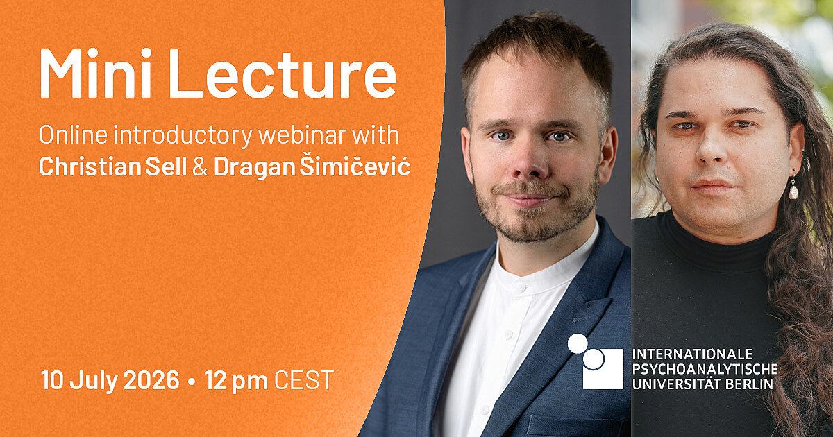 Mini Lecture: Studying Psychology at IPU Berlin