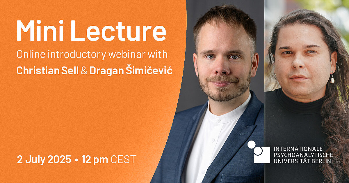 Mini Lecture 2025: Studying Psychology at IPU Berlin